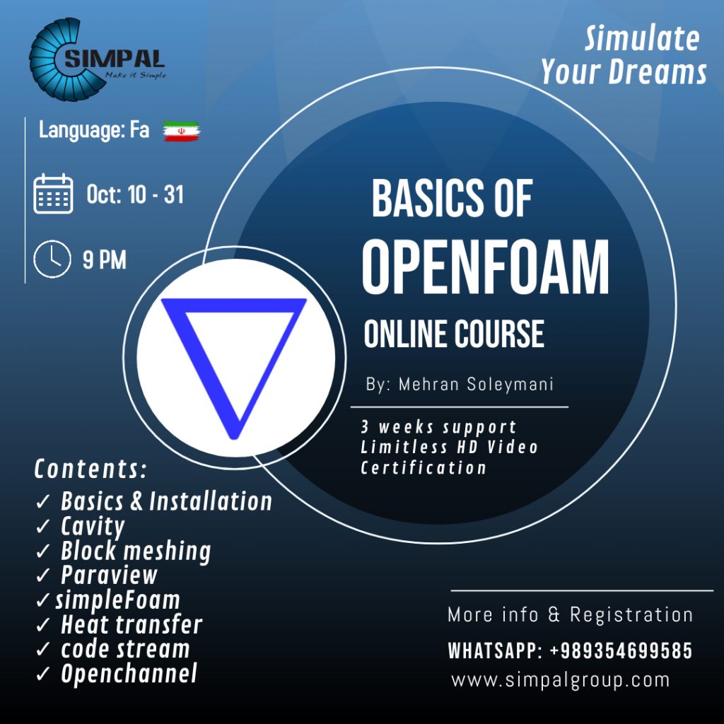 Basics of OpenFOAM software – Engineering services